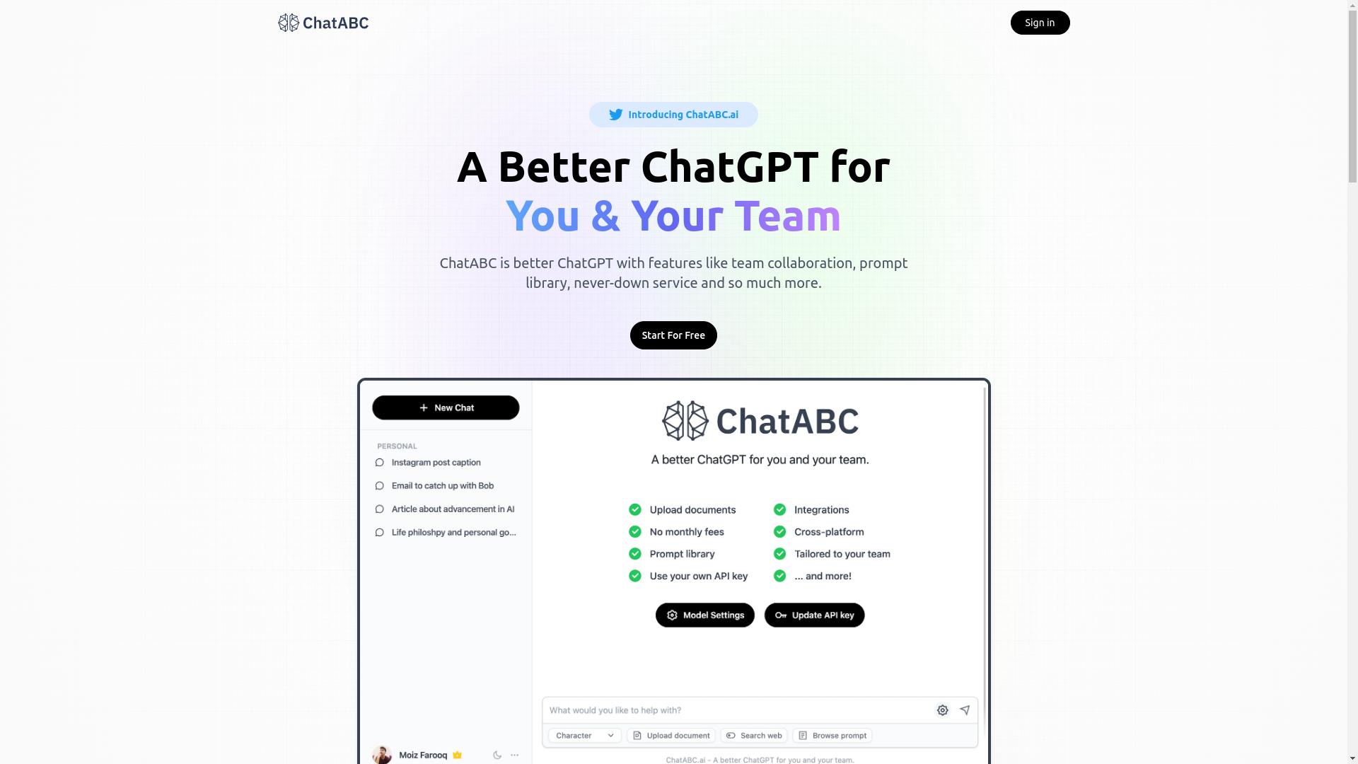 ChatABC | chatai[apps]