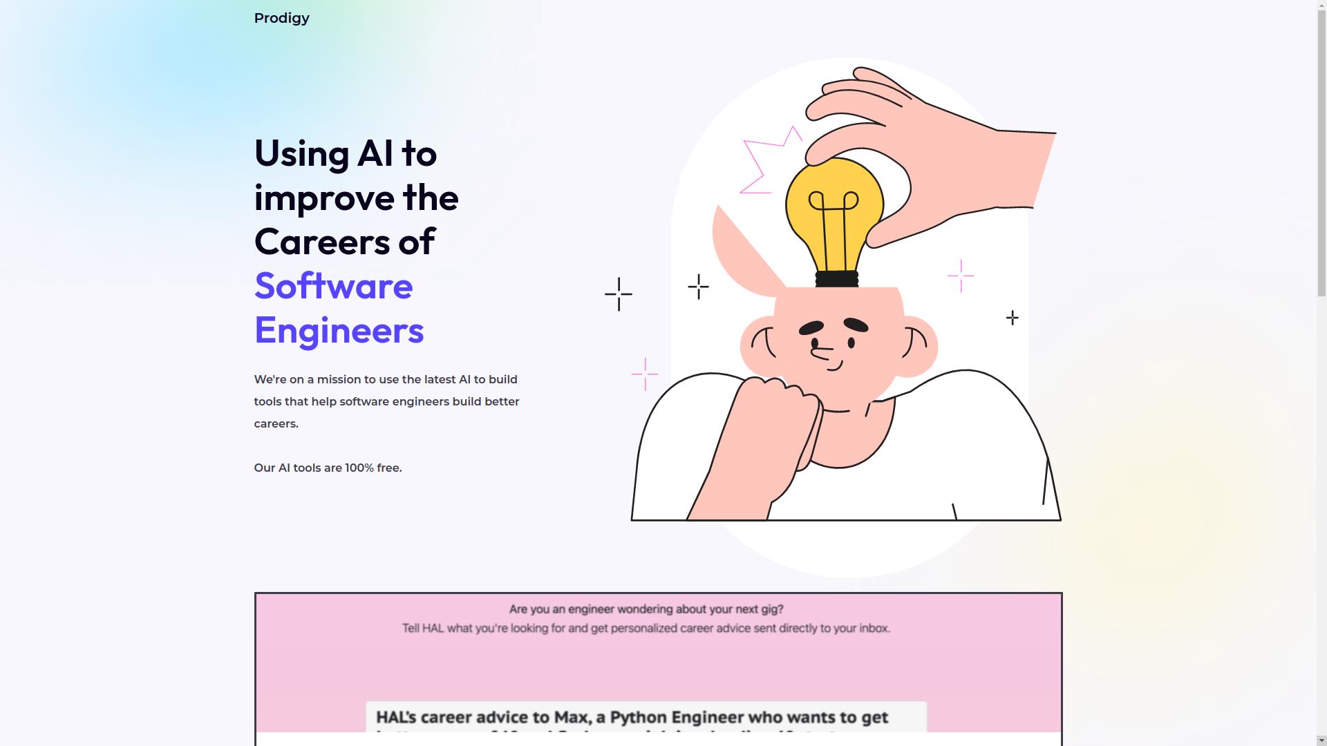 Prodigy AI | chatai[apps]